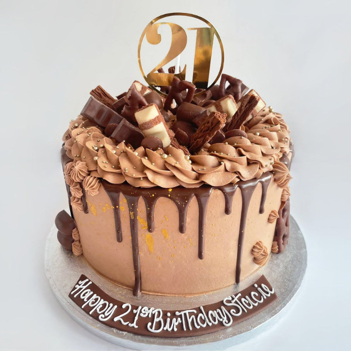 Chocolate Celebration Cakes - The Cakery Leamington - Order online for ...