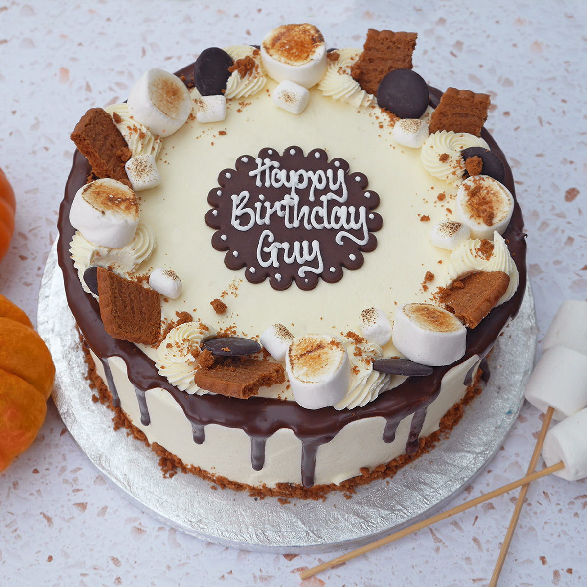 Bonfire Night Celebration Cake - The Cakery Leamington - Order Online ...