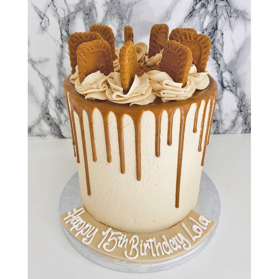 Biscoff Drip Cake - The Cakery Leamington - Order online for delivery ...