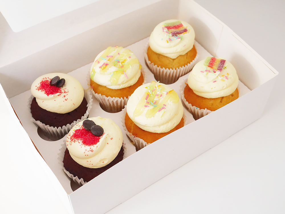 'Party Box' Selection of 12 Cupcakes - The Cakery Leamington - Order ...